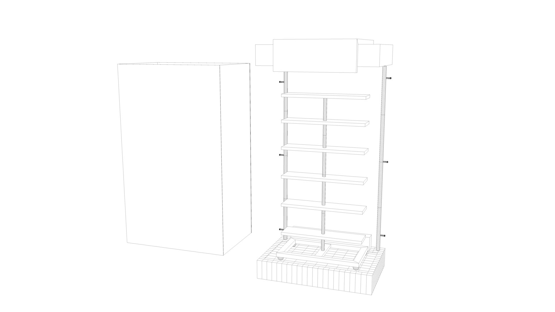 Shop Window 3D Model - TurboSquid 1720385