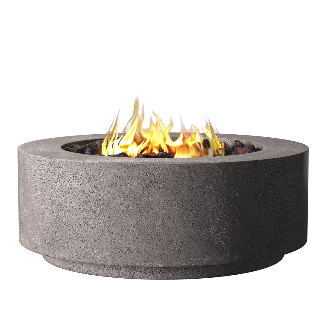 3D SALENTO ROUND FIRE TABLE Model - TurboSquid 1898141