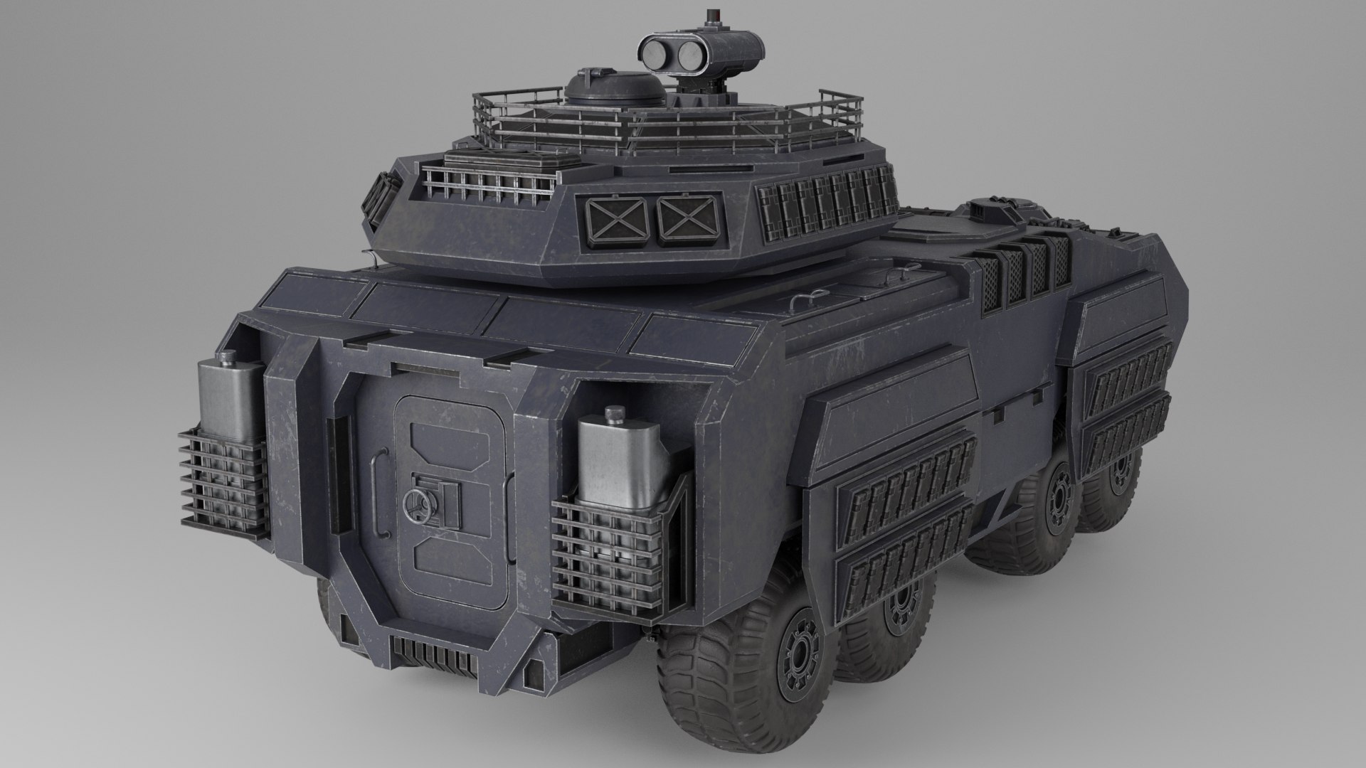3D Model Apc Military Vehicle - TurboSquid 1673785
