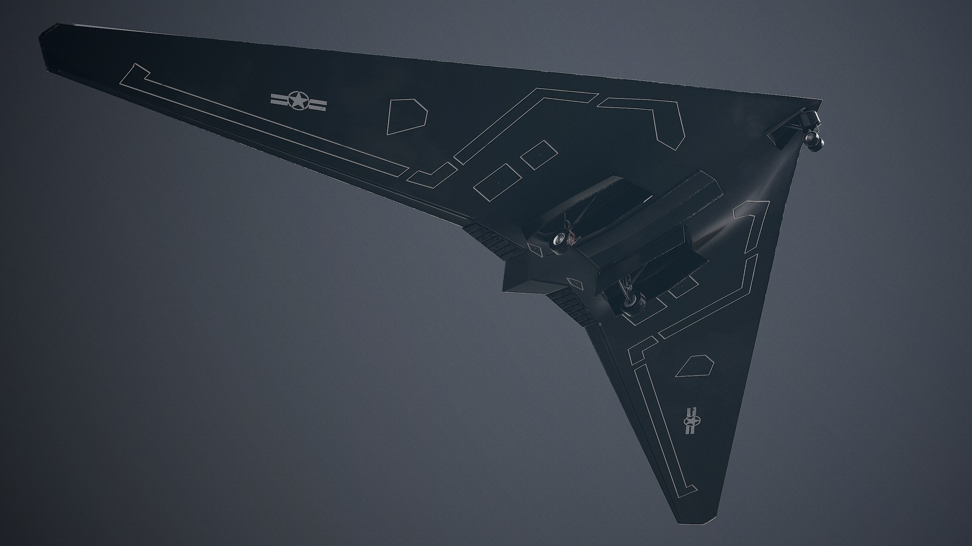 Light Bomber Concept Vehicle Model - TurboSquid 1662555