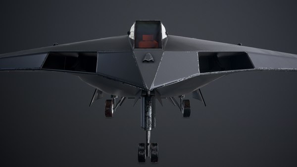 Light bomber concept vehicle model - TurboSquid 1662555