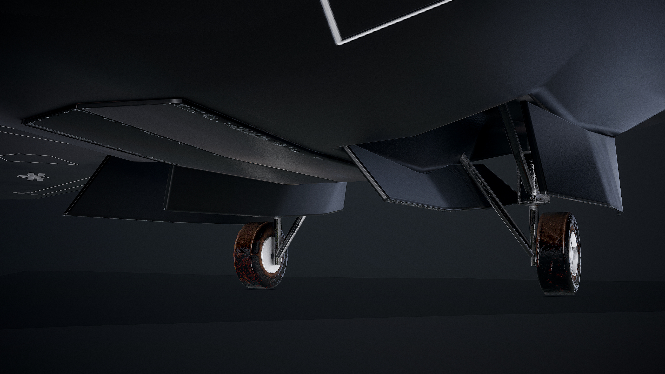 Light bomber concept vehicle model - TurboSquid 1662555