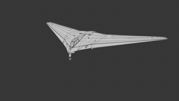 Light bomber concept vehicle model - TurboSquid 1662555