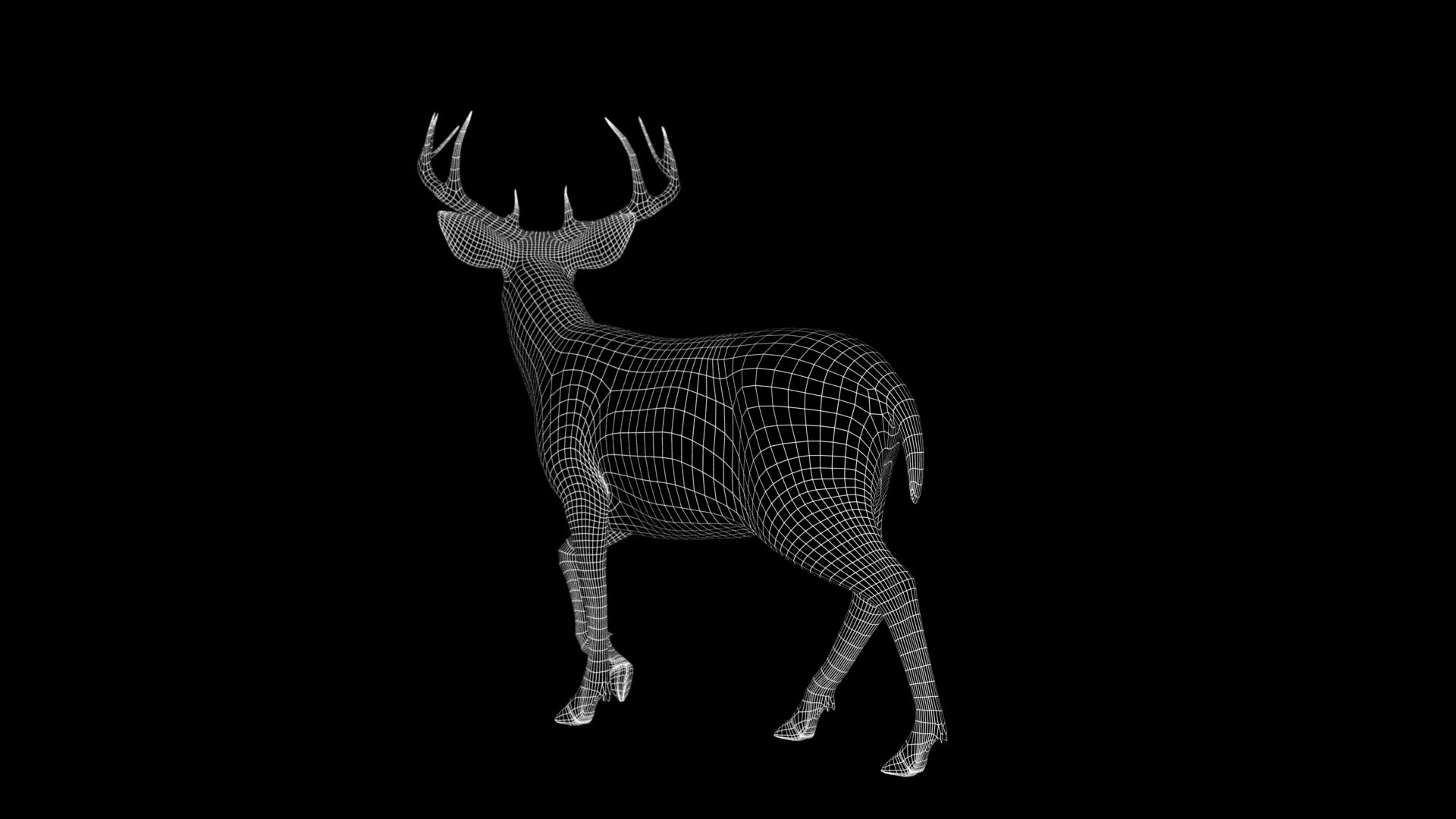 3D DEER ANIMATED XGEN-CORE Model - TurboSquid 2080645