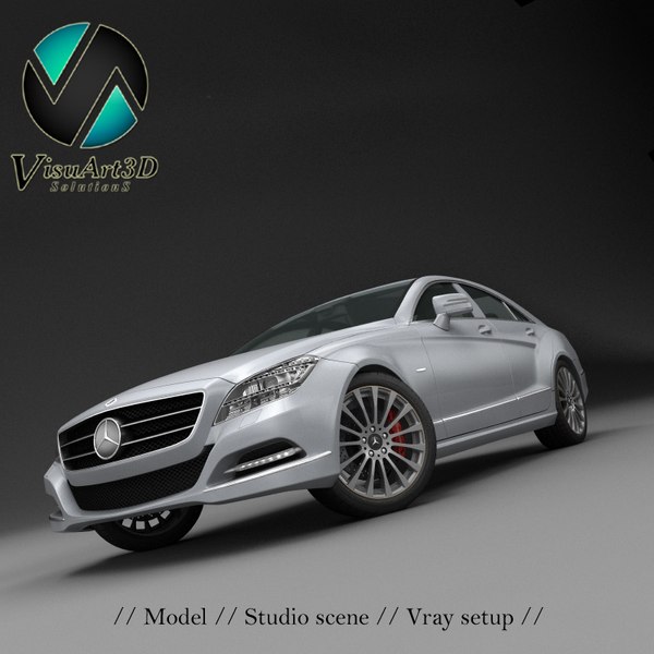 CLS Class 3D Models for Download | TurboSquid