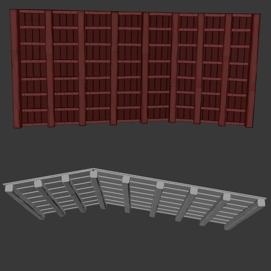 Ceiling Wooden Wood 3D Model - TurboSquid 1693793