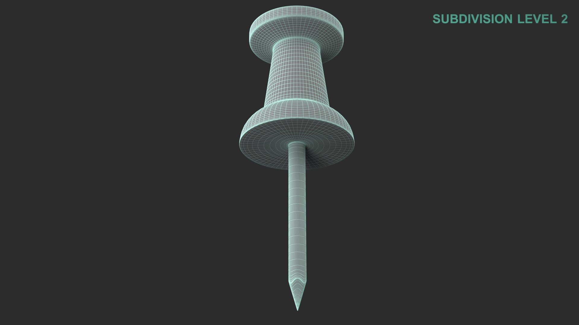Push Pin 3D Model - TurboSquid 2117334