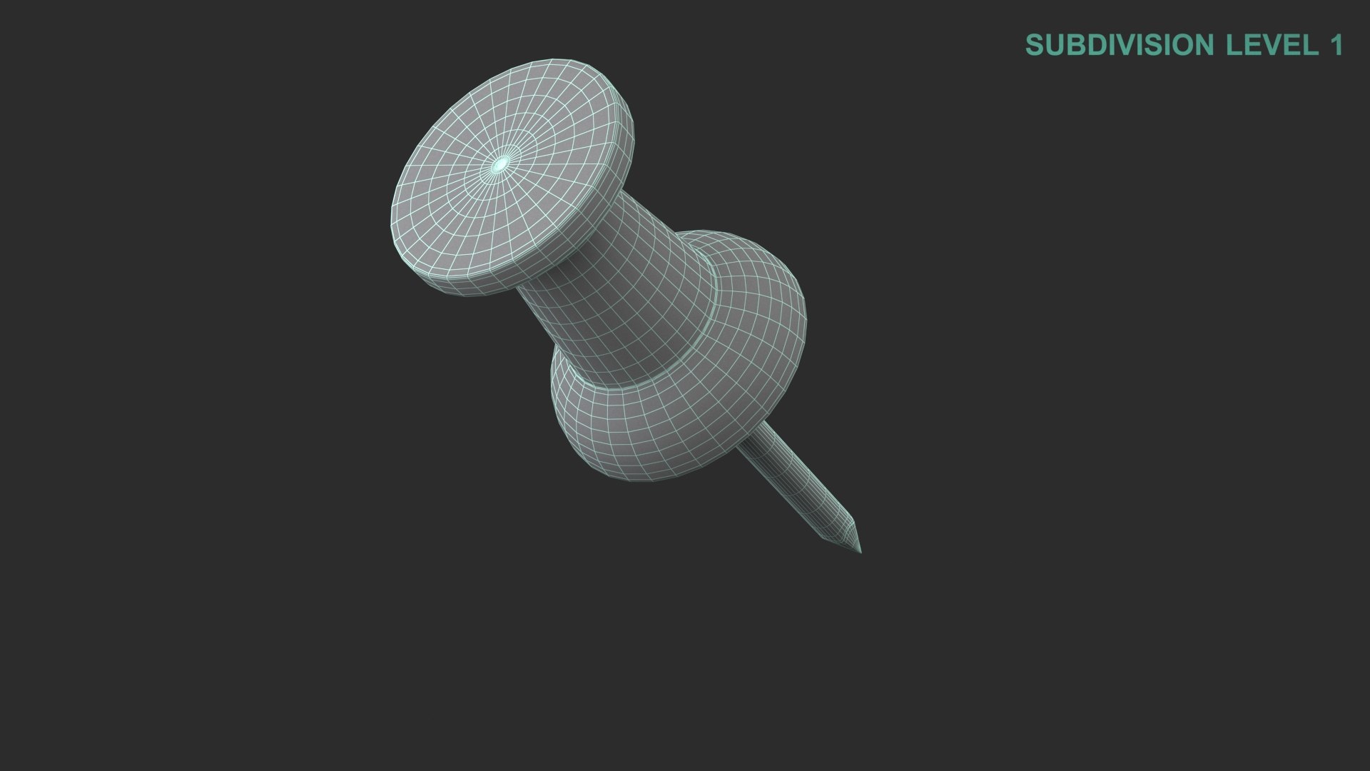 Push Pin 3D Model - TurboSquid 2117334