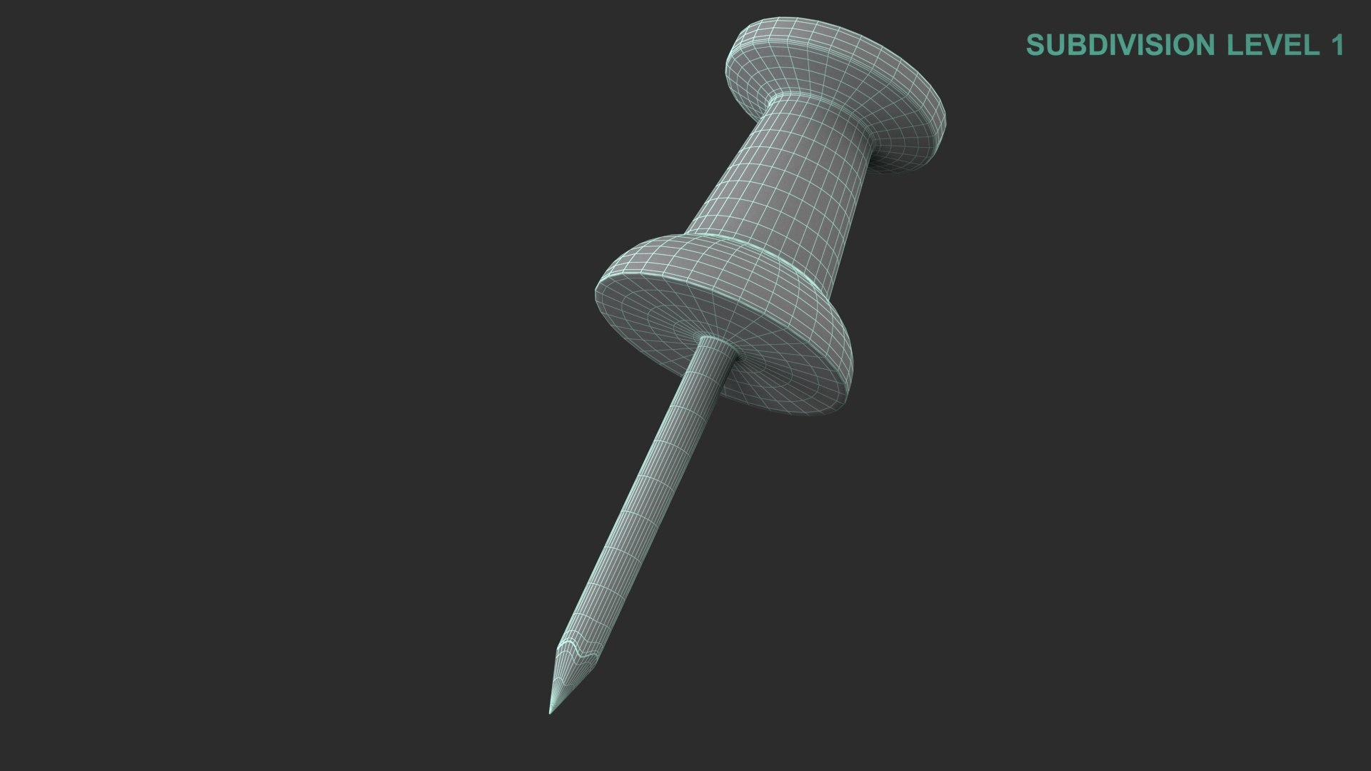 Push Pin 3D Model - TurboSquid 2117334