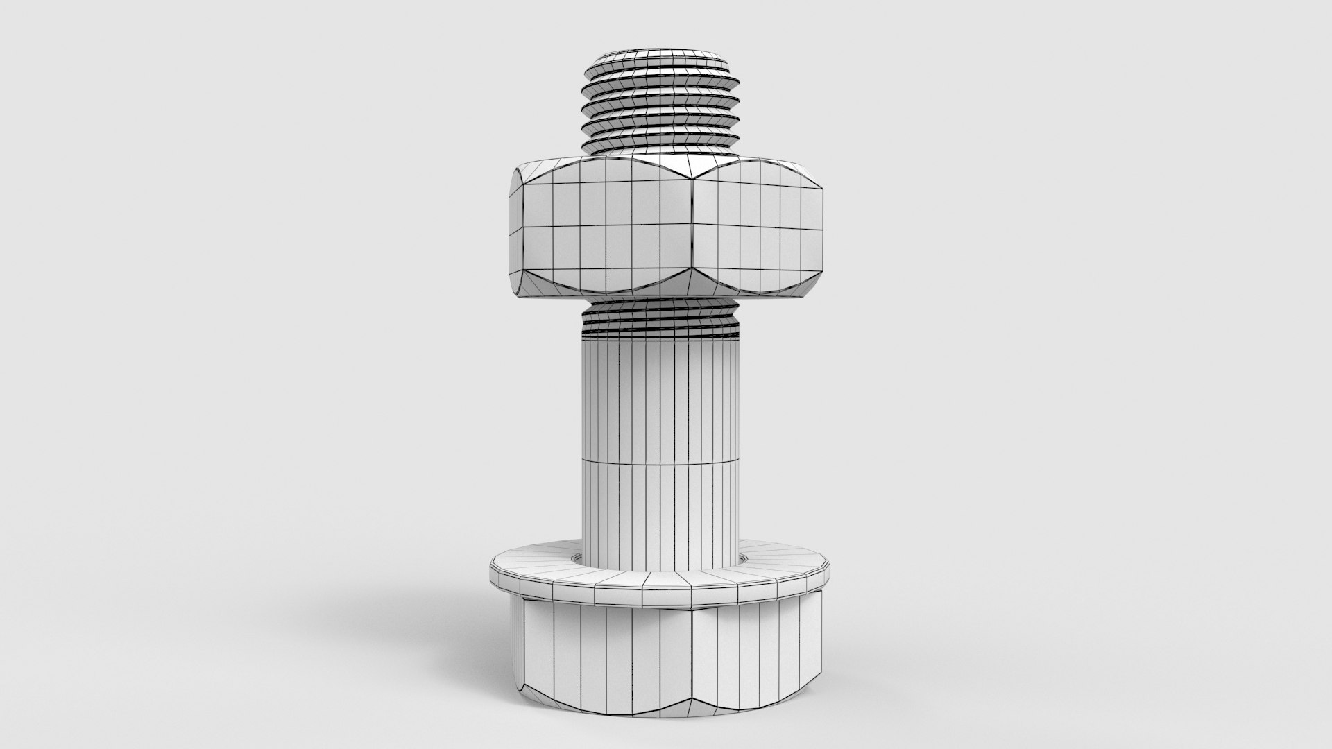 Old Rusty Iron Hex Bolt 3D Model - TurboSquid 2116315