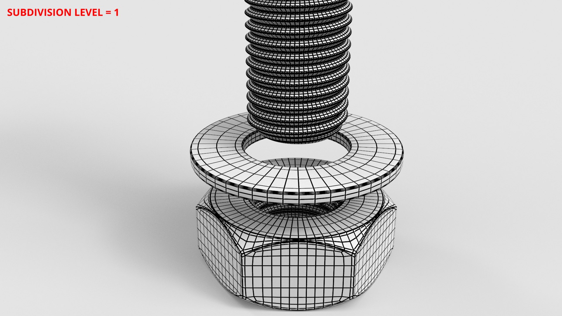 Old Rusty Iron Hex Bolt Set 3D model - TurboSquid 2116315