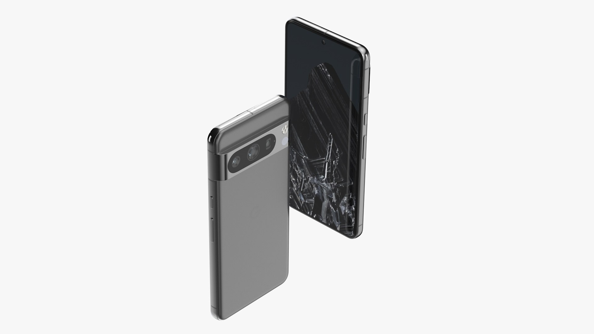 3D Google Pixel 8 Pro Obsidian Black - TurboSquid 2129821