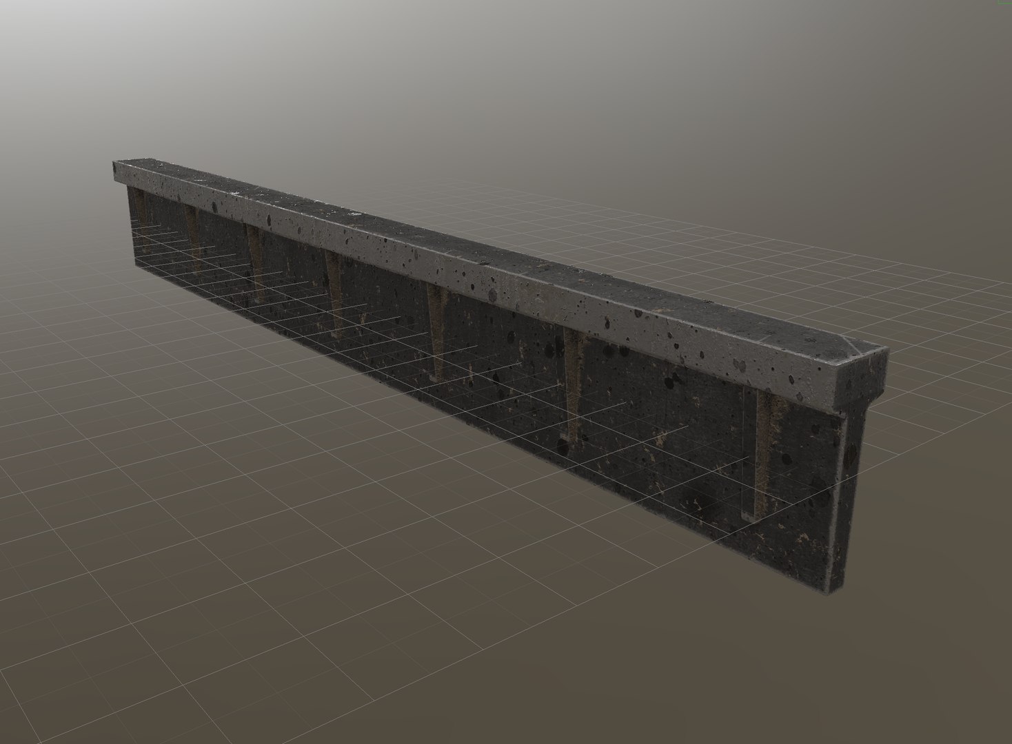 3D Modular Sci-Fi Floor Bridge Corridor Blocks 4K PBR Material Lowpoly ...