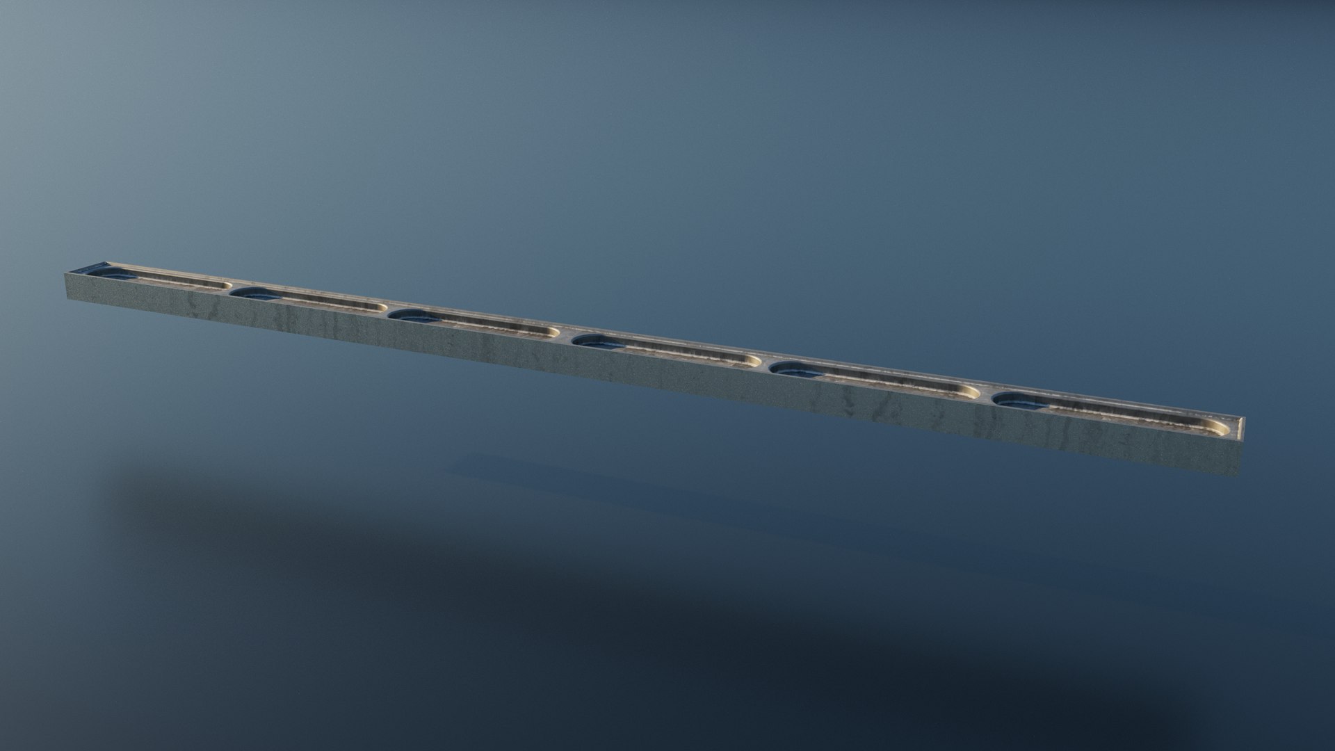 3D Modular Sci-Fi Floor Bridge Corridor Blocks 4K PBR Material Lowpoly ...