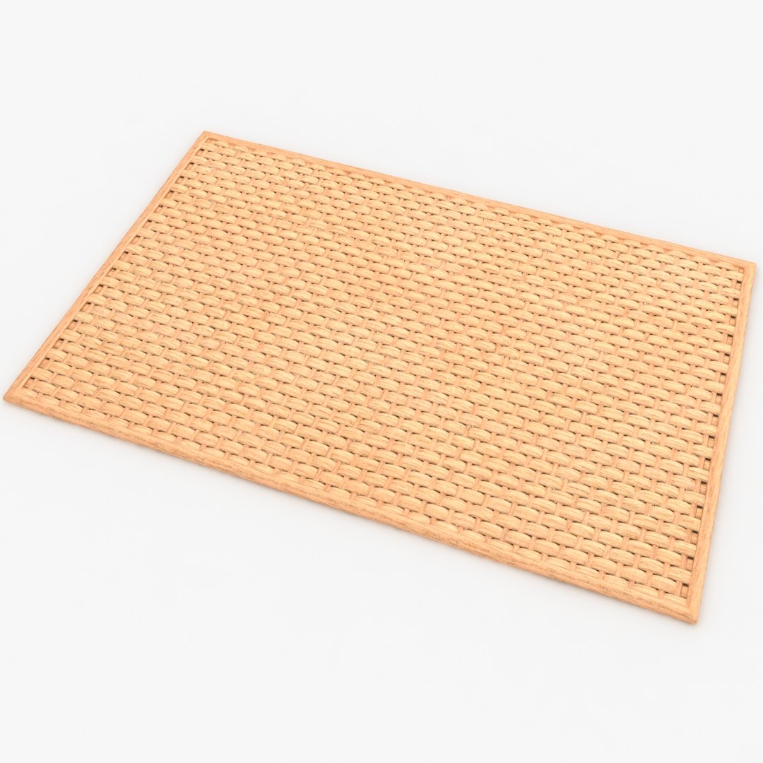 Placemat scanline 3D model - TurboSquid 1228662