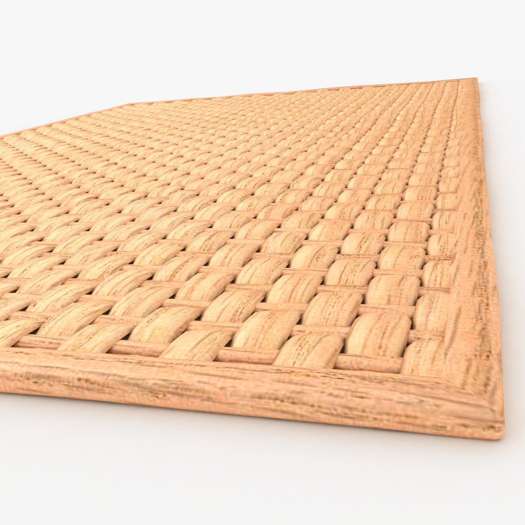 Placemat scanline 3D model - TurboSquid 1228662