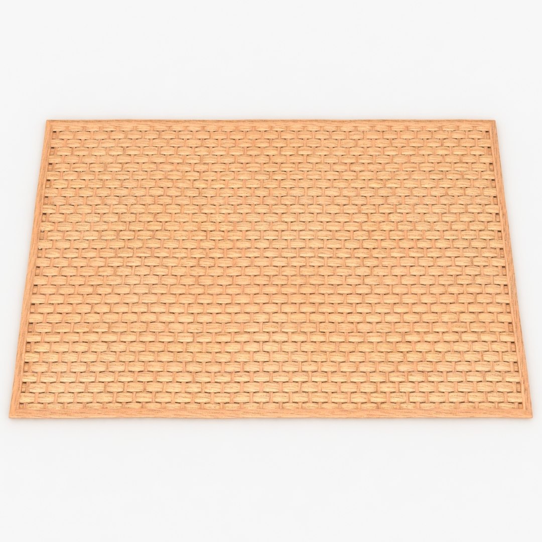 Placemat scanline 3D model - TurboSquid 1228662