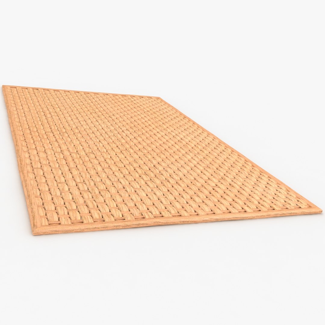 Placemat scanline 3D model - TurboSquid 1228662