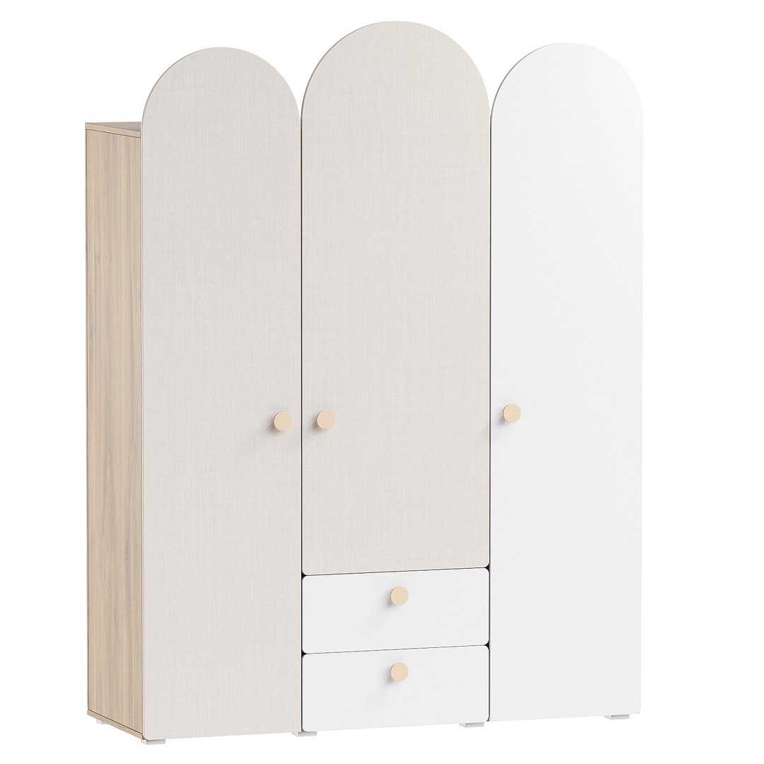 Wardrobe 005 3D Model - TurboSquid 2201555