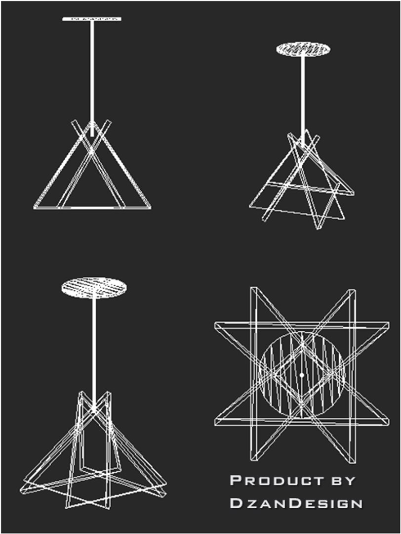 Free 3D Light Holder Ceiling - TurboSquid 1328677