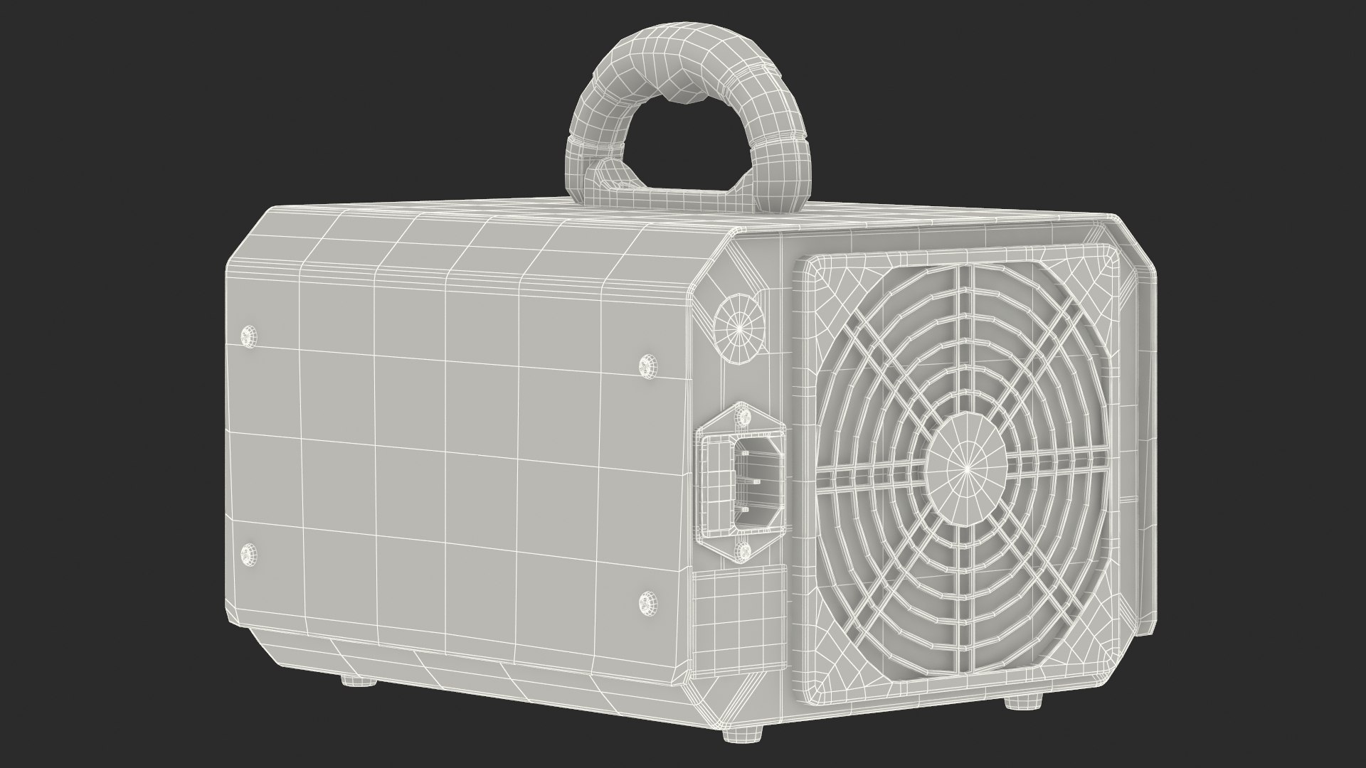 3D Model Enerzen Ozone Generator - TurboSquid 1672928