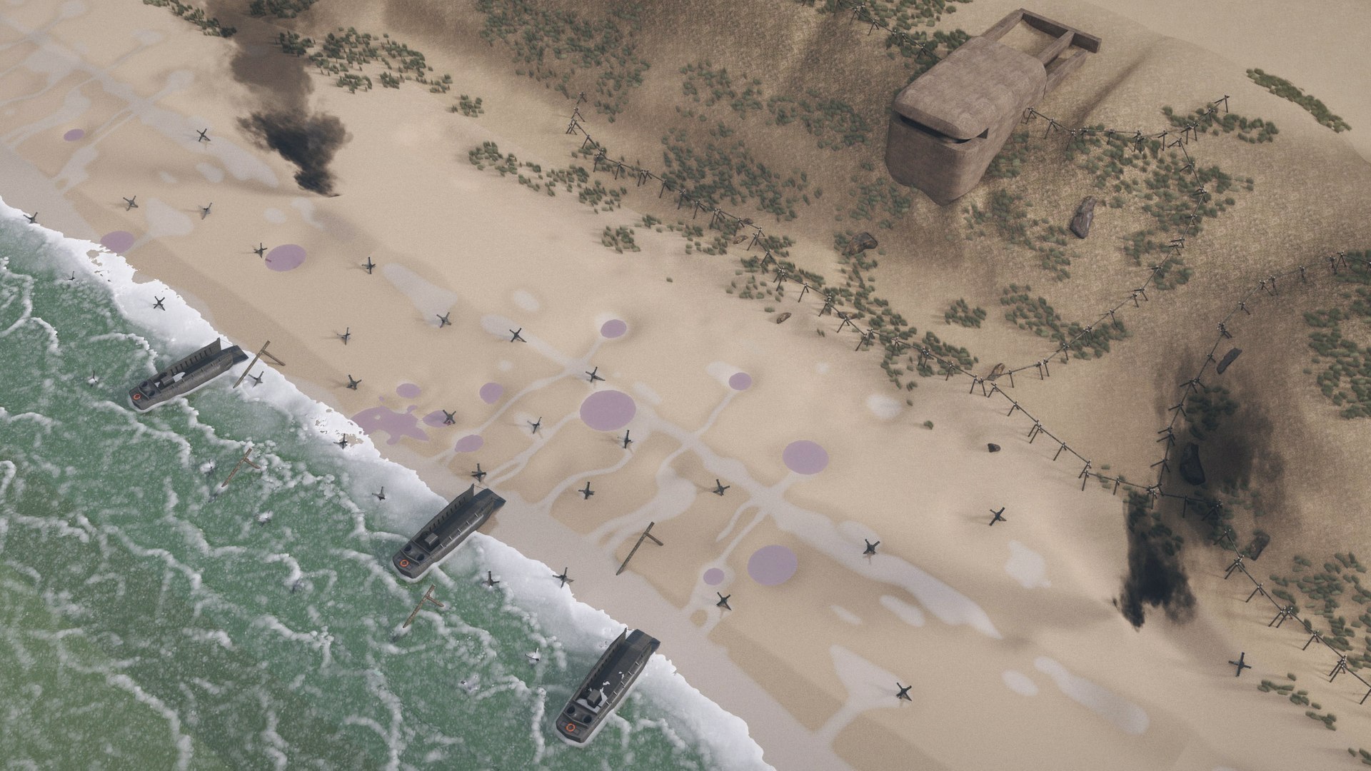 3D Normandy Beach WW2 Model - TurboSquid 1765025