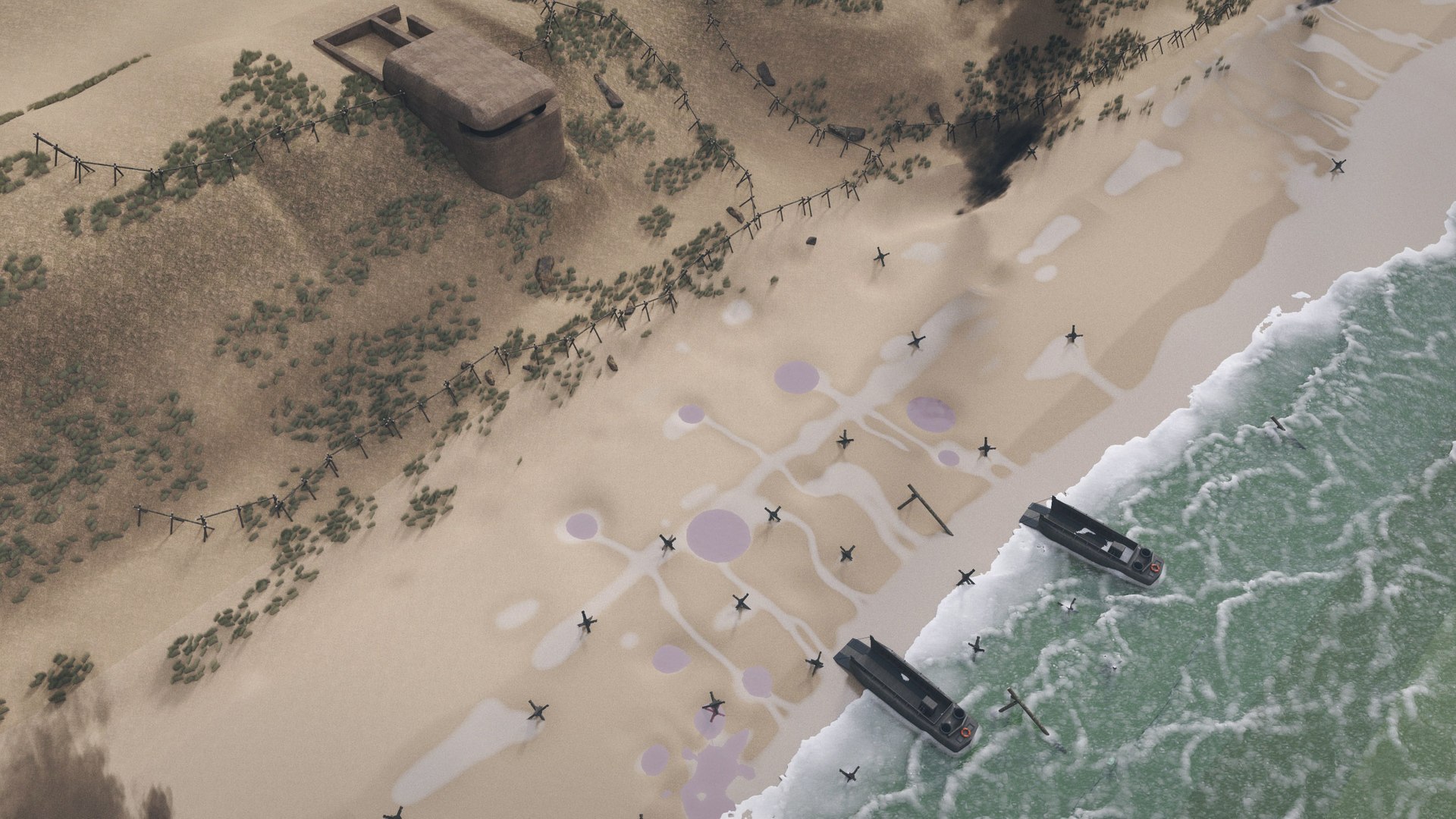 3D Normandy Beach WW2 Model - TurboSquid 1765025