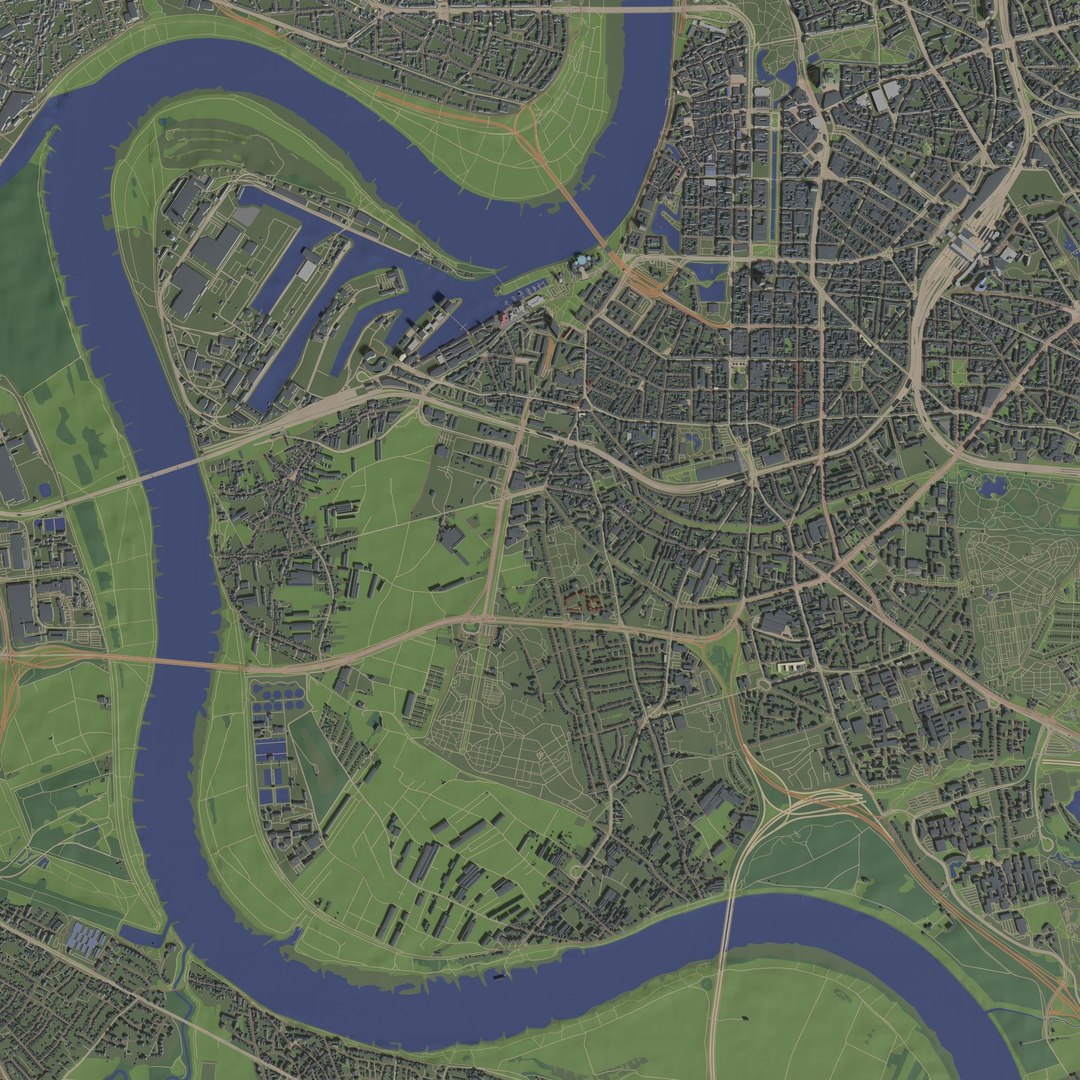 3D Germany - City And Urban Model - TurboSquid 2219057