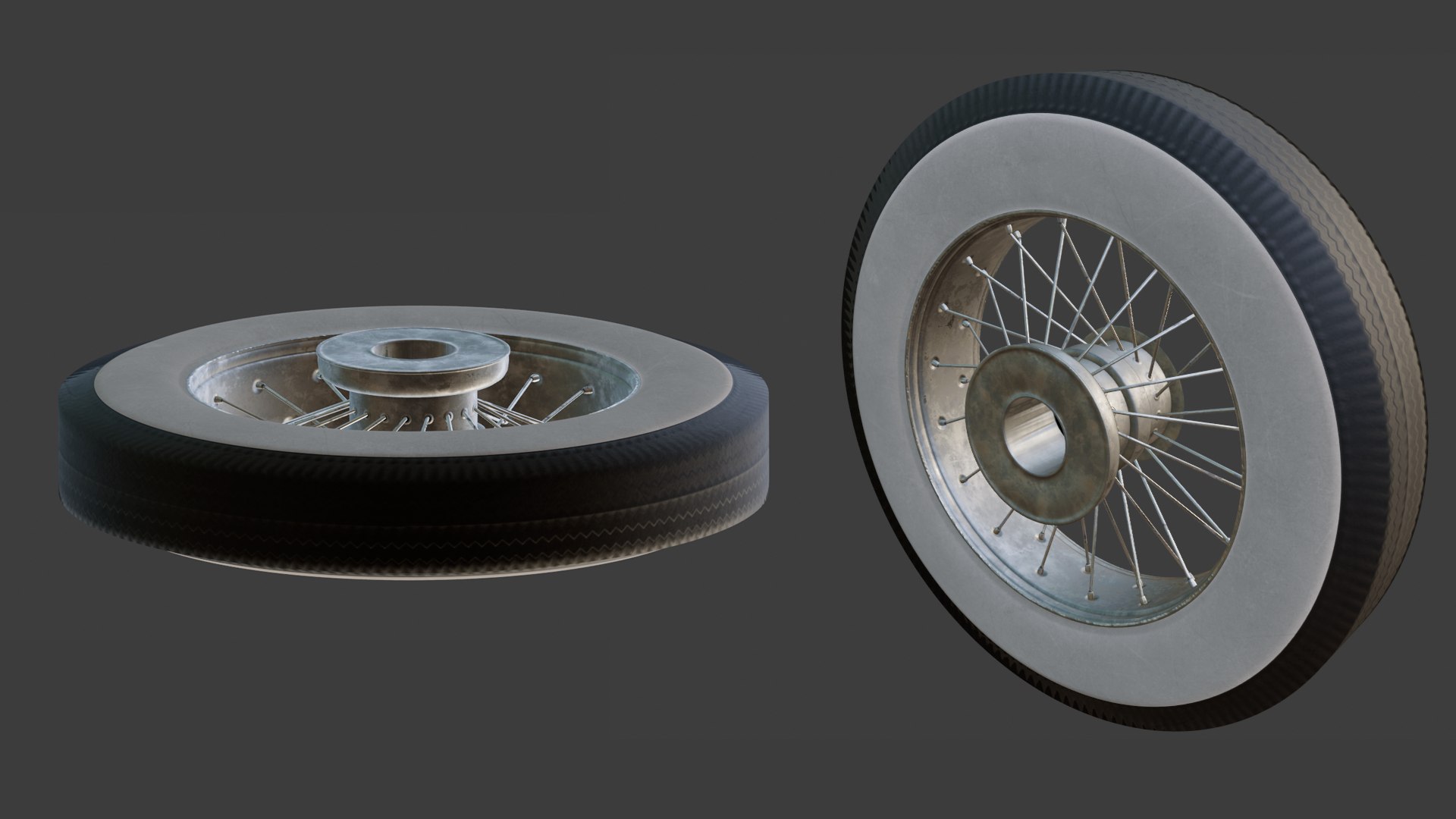 3D Classic Tire Games 4k - TurboSquid 1559596