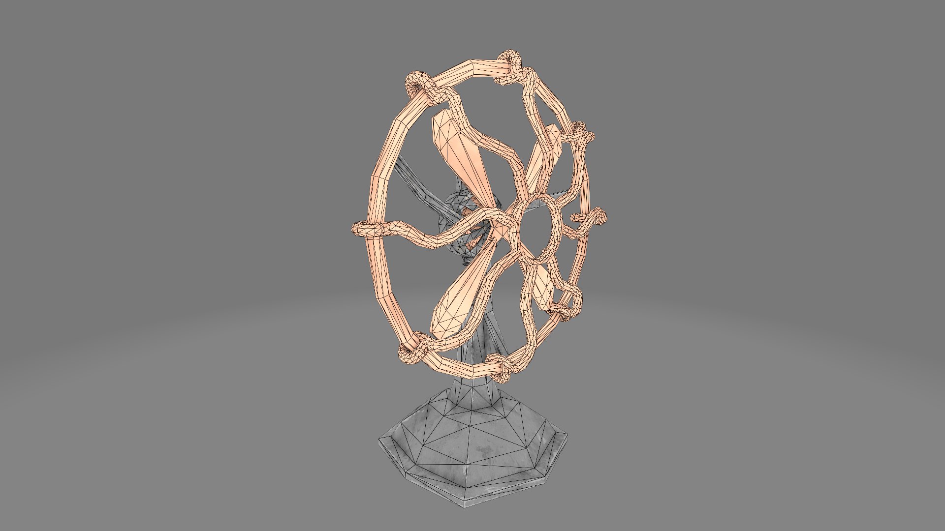Old age fan 3D - TurboSquid 1917533