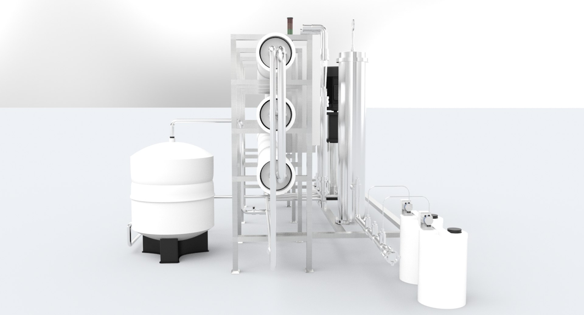 Reverse Osmosis Unit Ro 3D - TurboSquid 1372545