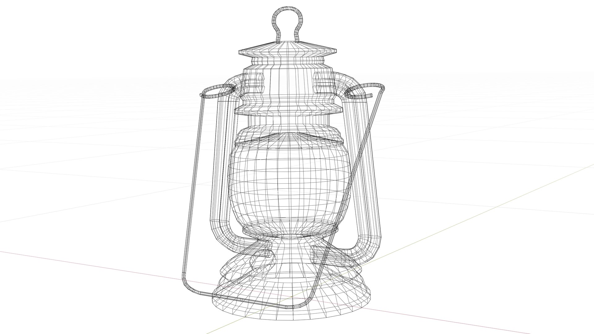 3D Old Lantern Model - TurboSquid 1969959