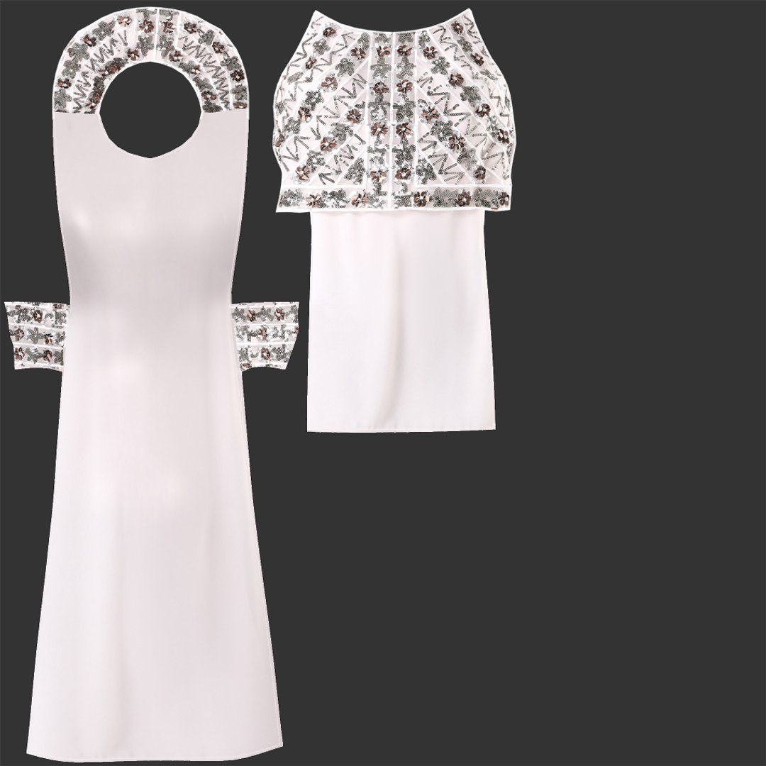 3D Open Side Tunic - TurboSquid 1728054