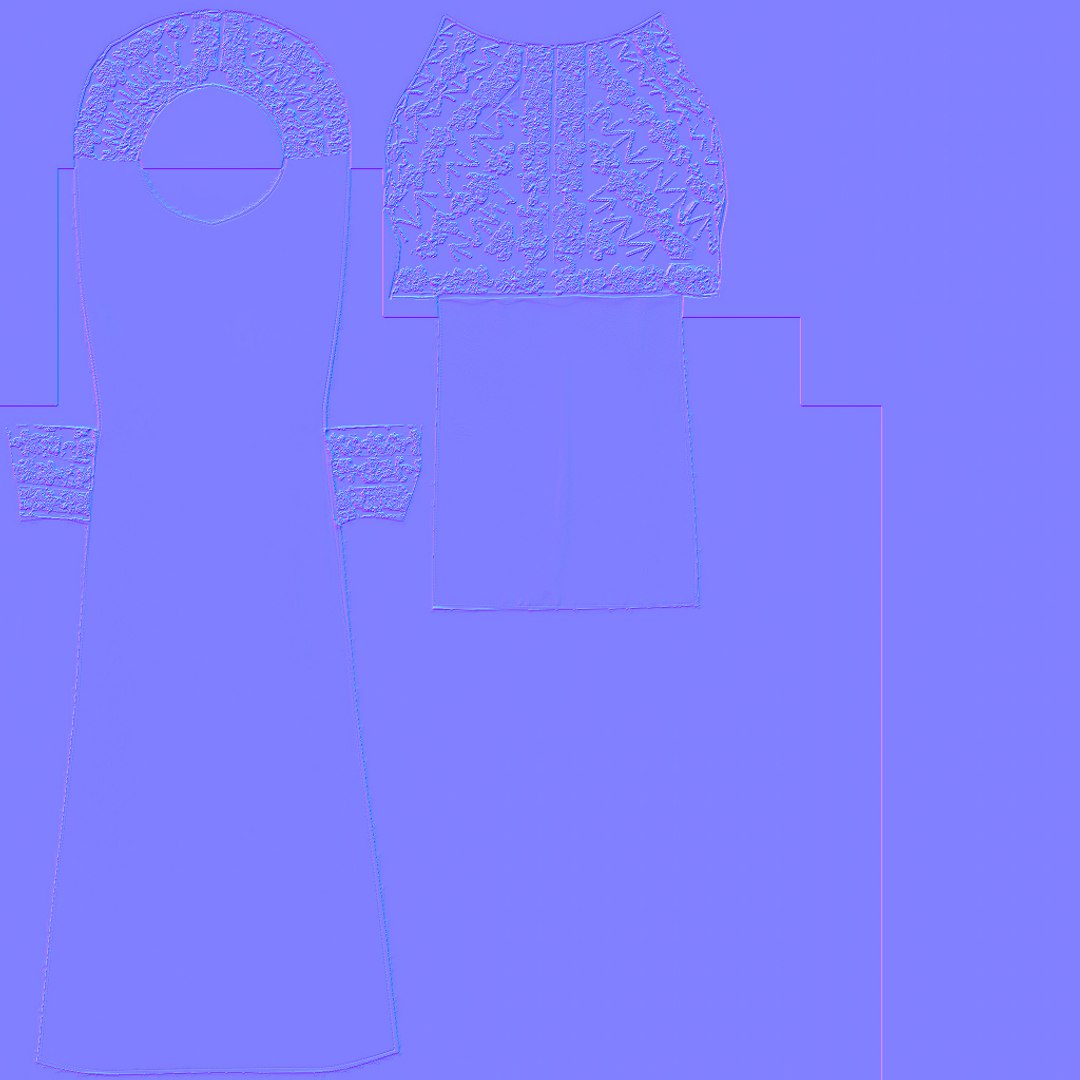 3D Open Side Tunic - TurboSquid 1728054