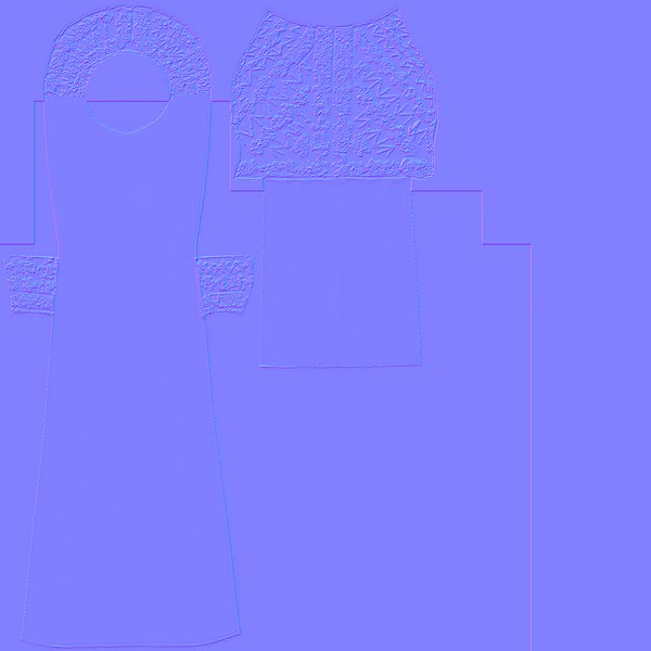 3D Open Side Tunic - TurboSquid 1728054