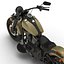 Generic Motorcycle Rigged 3d Model