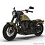 Generic Motorcycle Rigged 3d Model