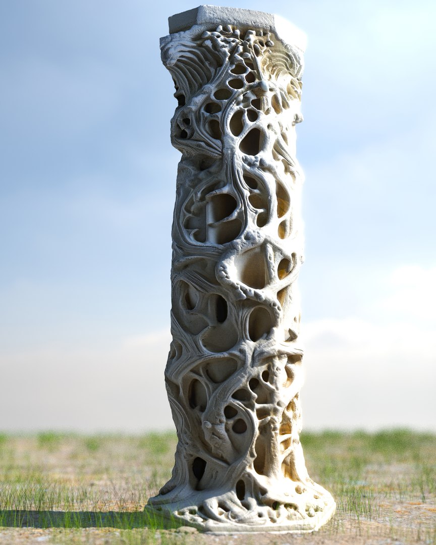 Classical Pillar Pack 3D Model - TurboSquid 2184314