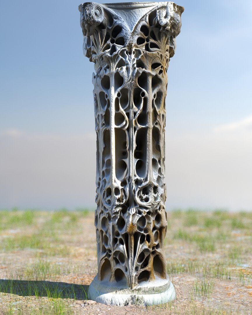 Classical Pillar Pack 3D Model - TurboSquid 2184314