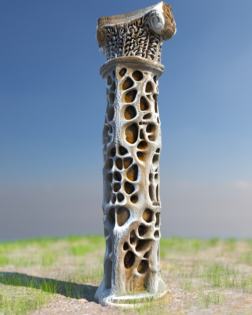 Classical Pillar Pack 3D Model - TurboSquid 2184314