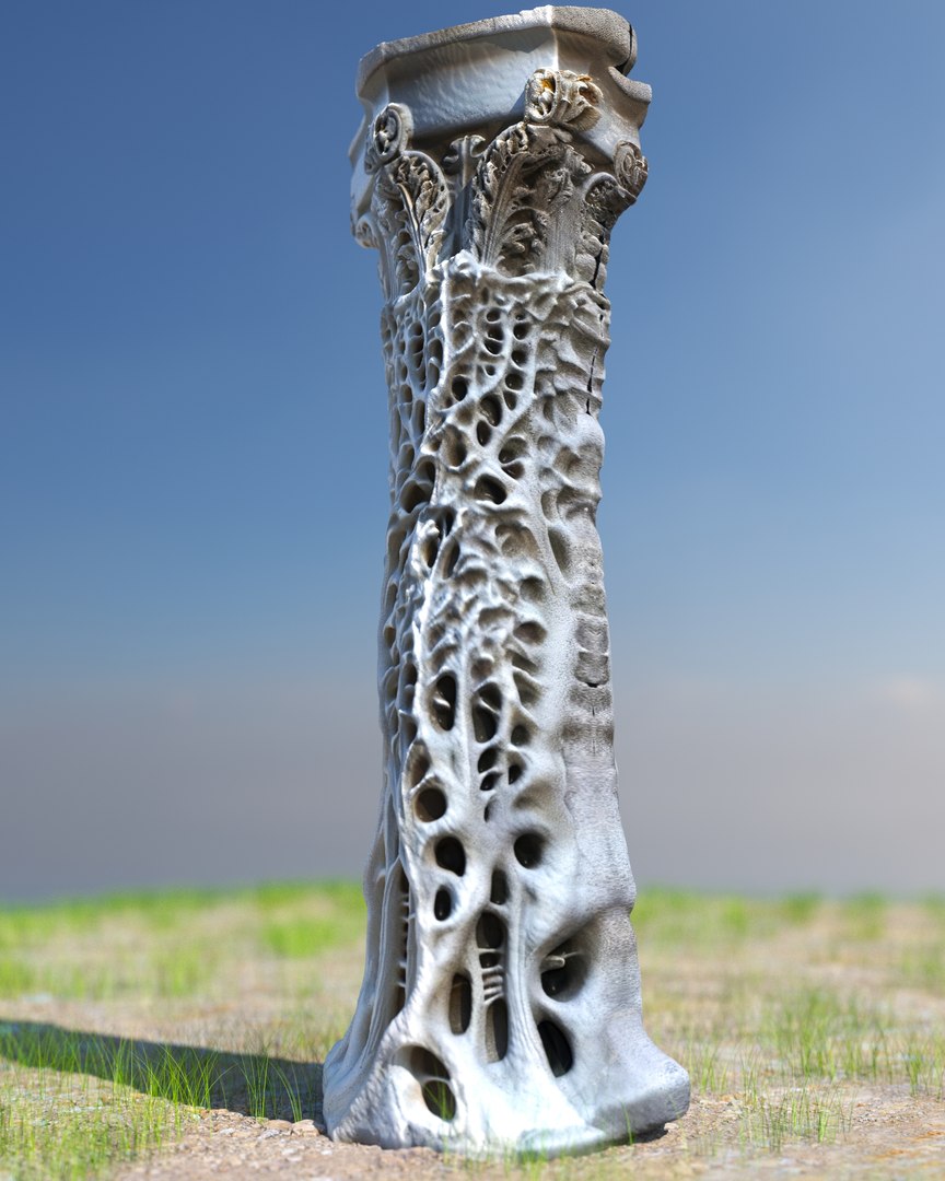 Classical Pillar Pack 3D Model - TurboSquid 2184314