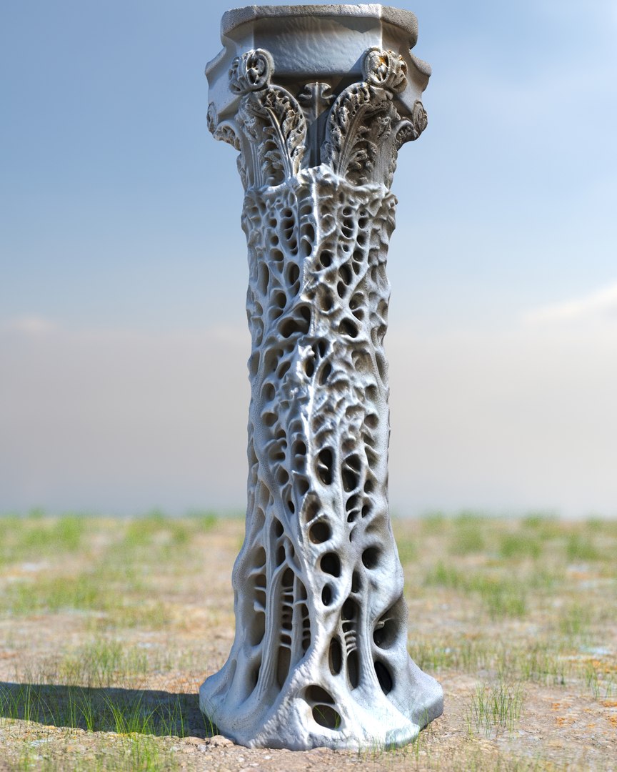 Classical Pillar Pack 3D Model - TurboSquid 2184314
