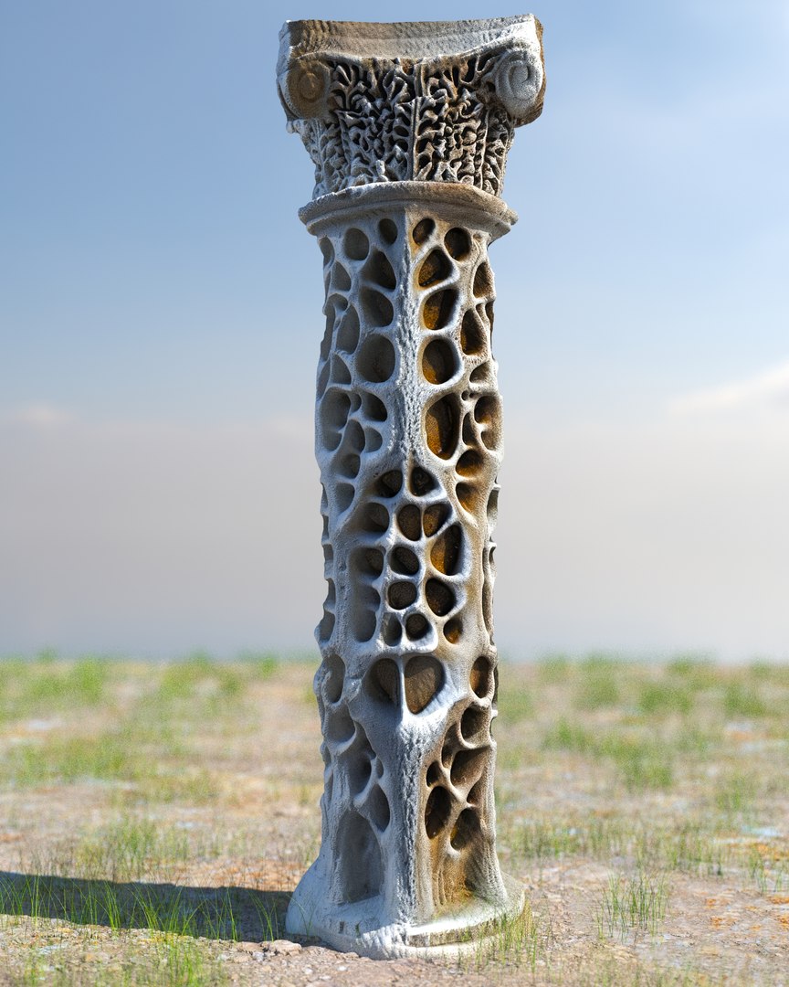 Classical Pillar Pack 3D Model - TurboSquid 2184314