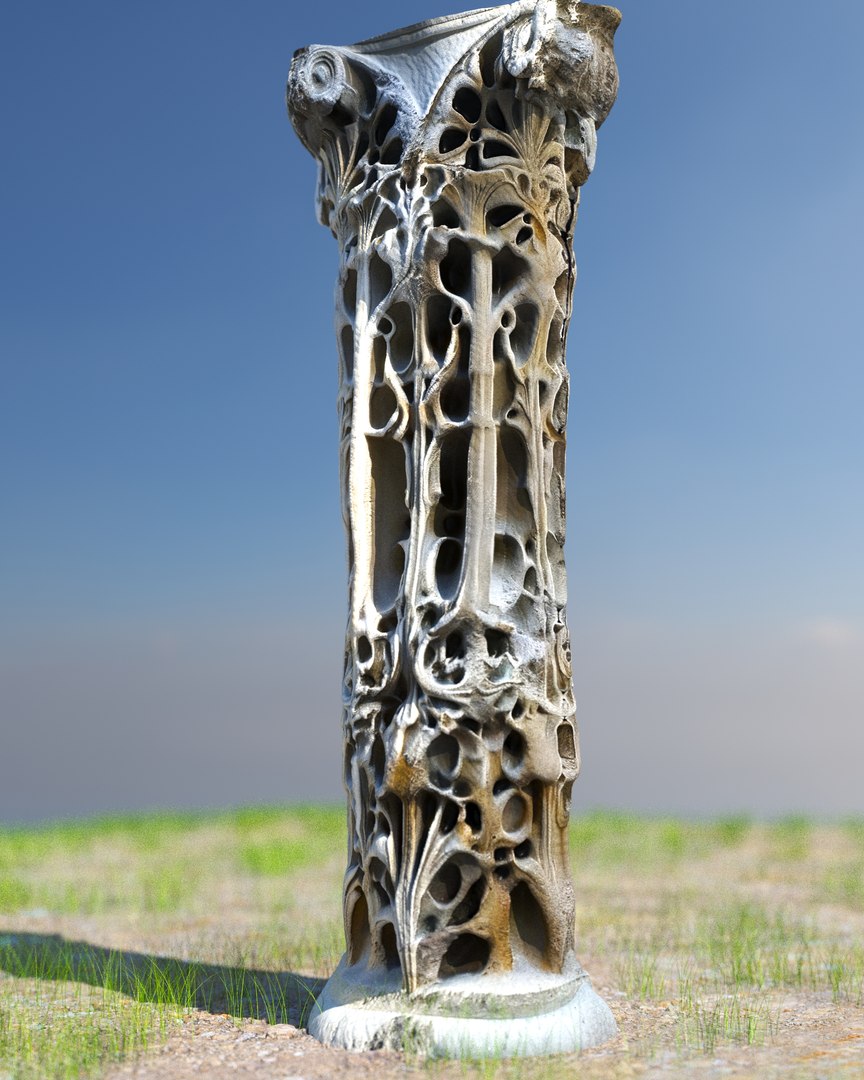 Classical Pillar Pack 3D Model - TurboSquid 2184314