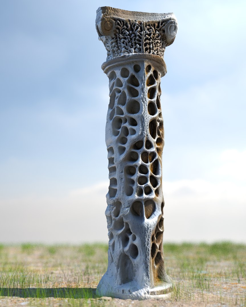 Classical Pillar Pack 3D Model - TurboSquid 2184314