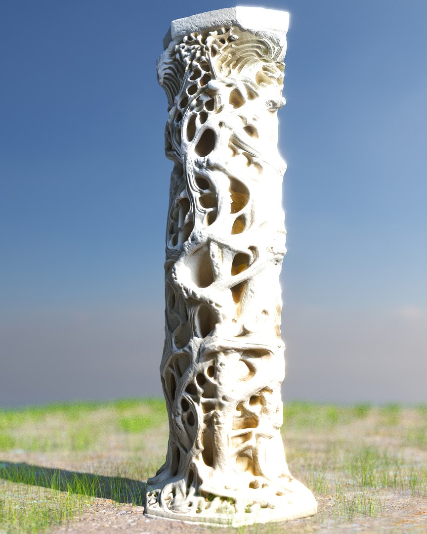 Classical Pillar Pack 3D Model - TurboSquid 2184314