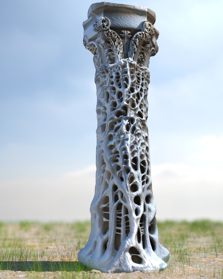 Classical Pillar Pack 3D Model - TurboSquid 2184314