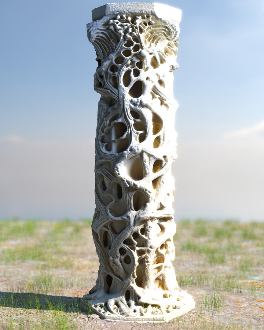 Classical Pillar Pack 3D Model - TurboSquid 2184314