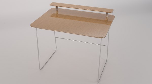 study desk 3d model