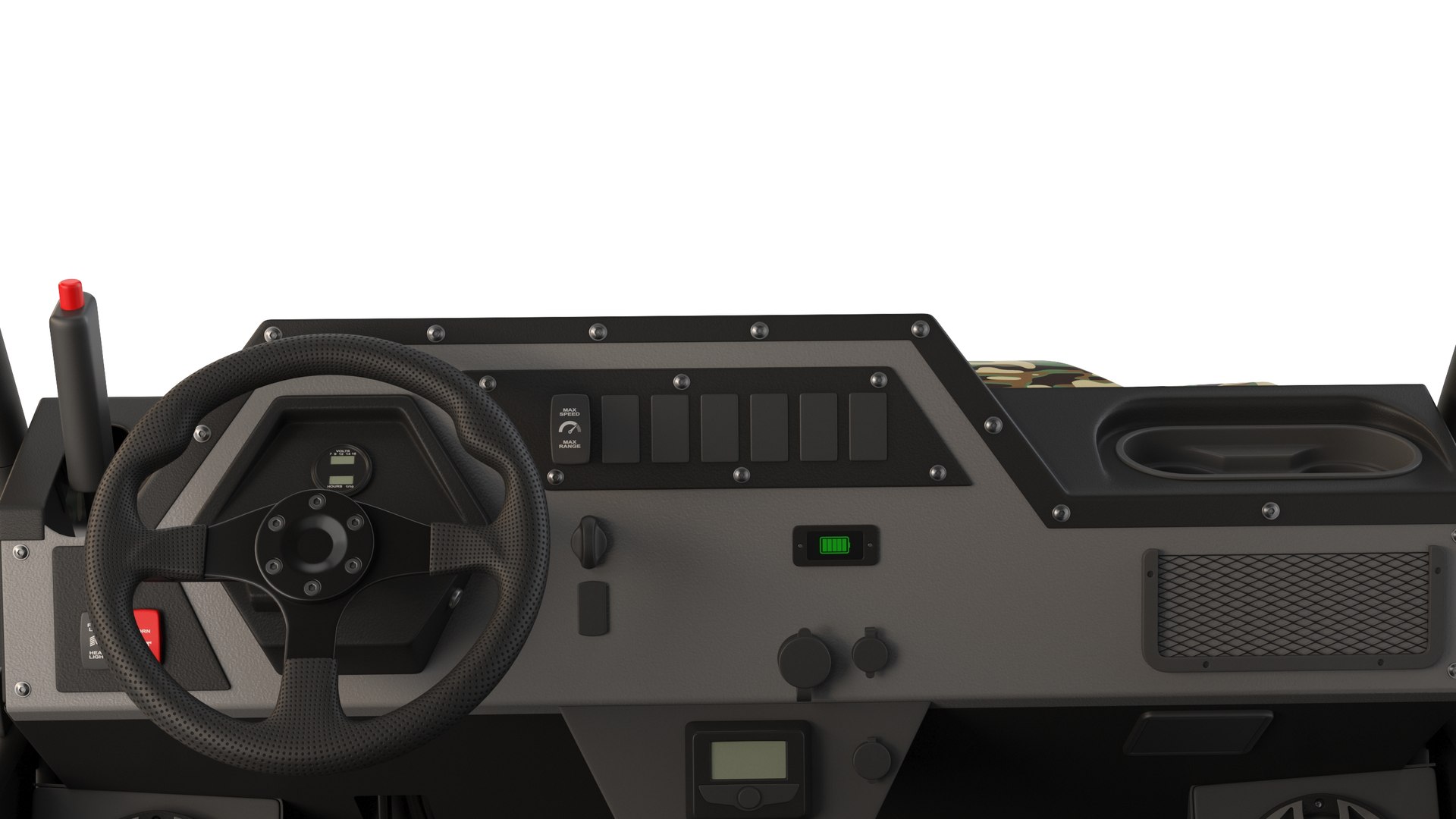 3D Electric UTV Model - TurboSquid 1895135